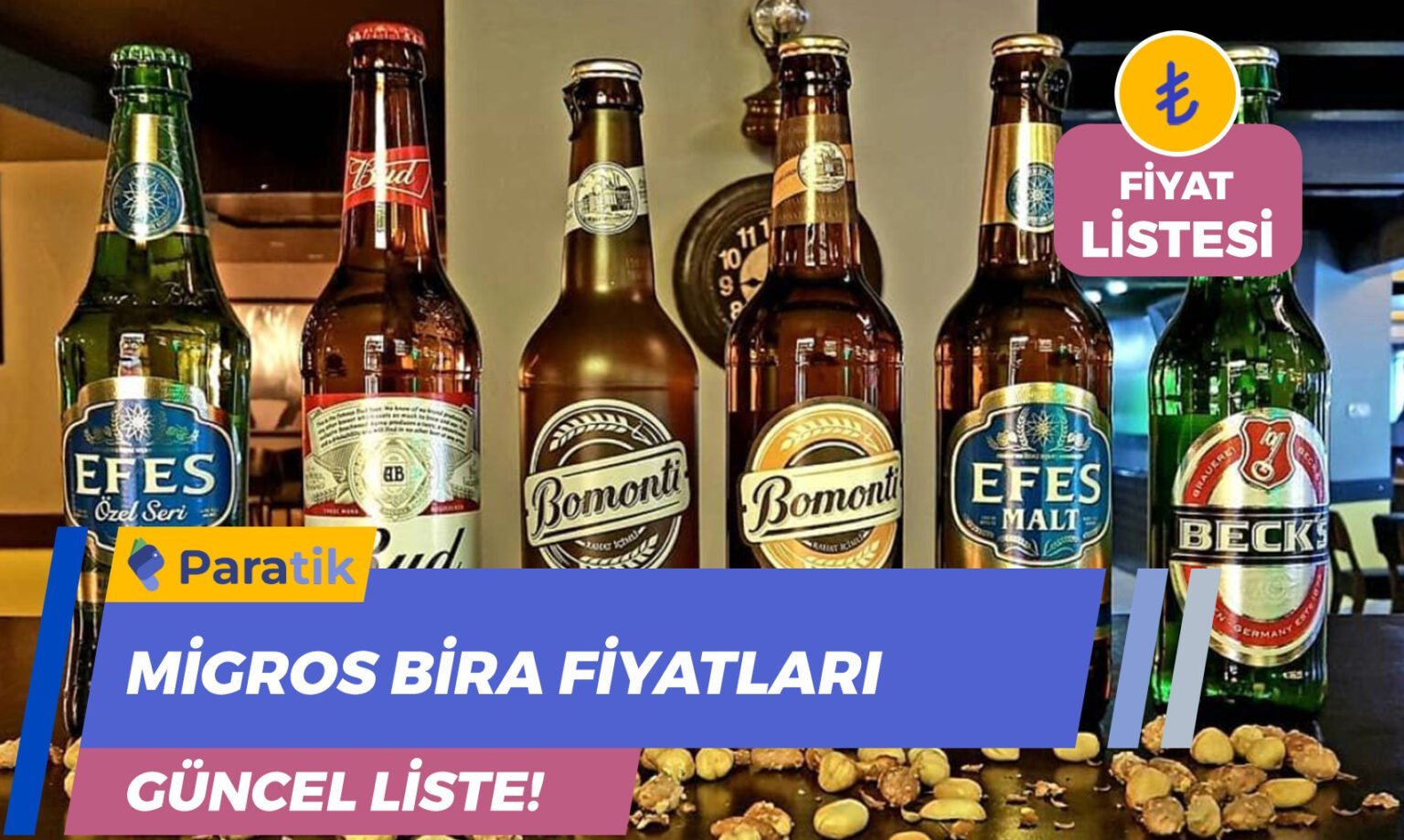 Bira Fiyatları 2024 | Zamlı Yeni Liste! Efes, Tuborg, Beck's